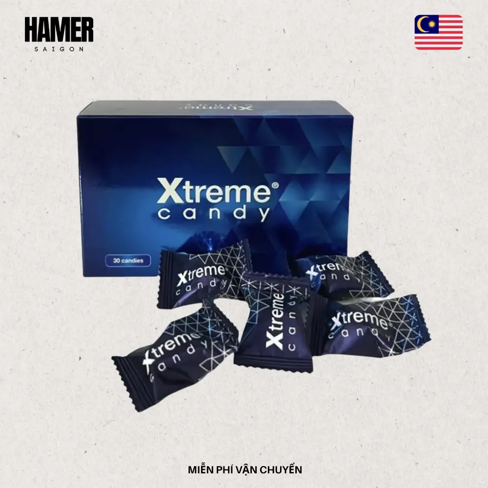 Kẹo Sâm Xtreme Candy Hộp Full 30 Viên - Chính Hãng